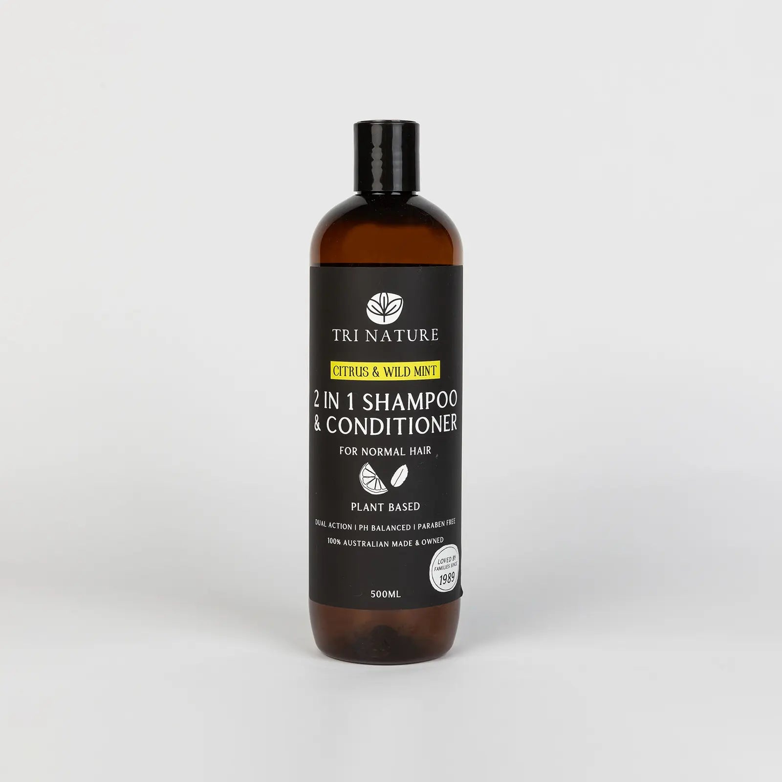 Tri Nature 2in1 Shampoo/Conditioner - Citrus & Wild Mint – Grail and Gambit